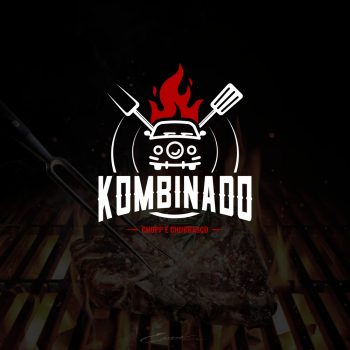 Identidade visual KOMBINADO - Chopp e Churrasco - Eduardo Bibiano
